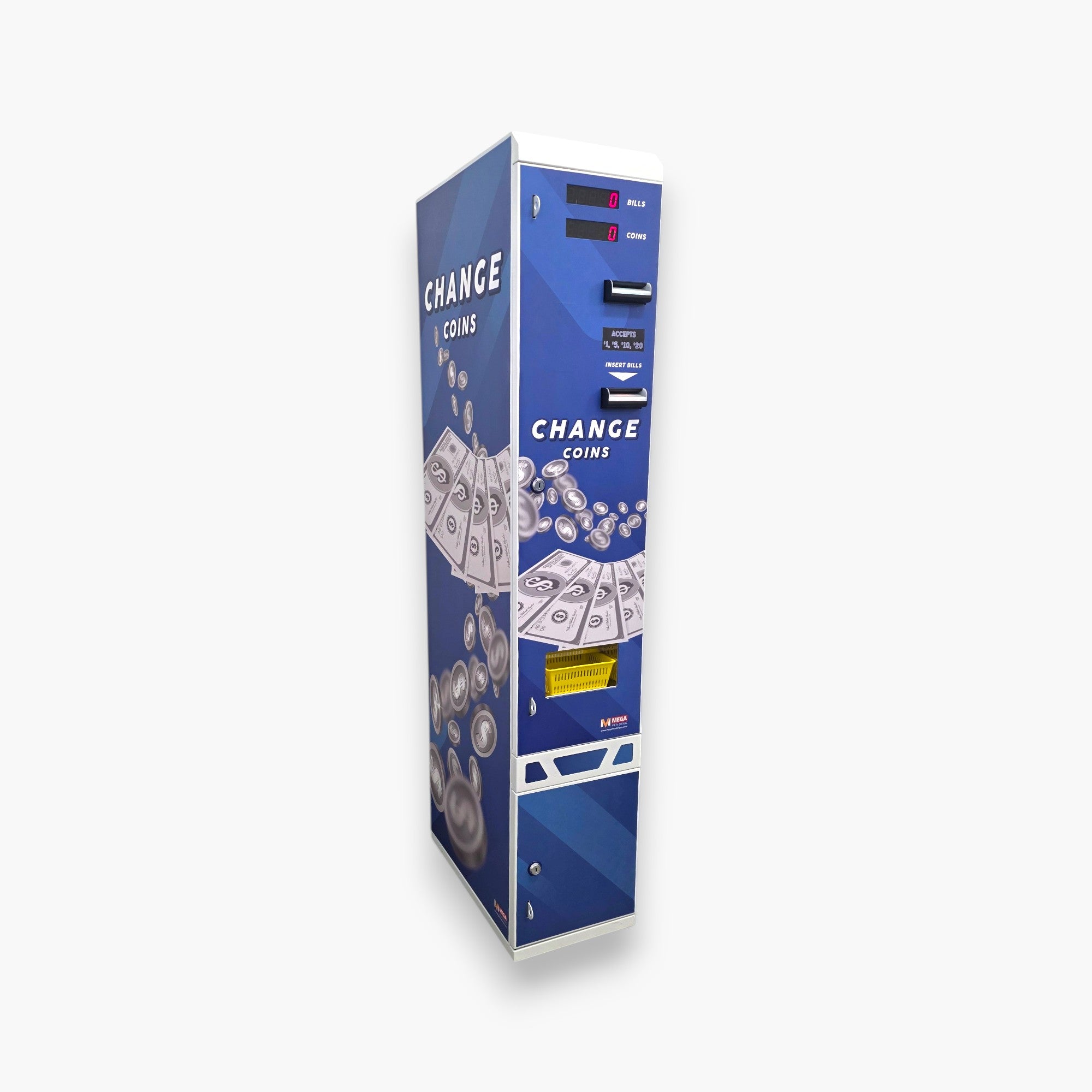 Dollar Bill Changer Bill to Coin or Token Changer Machine MV-103 AW ...