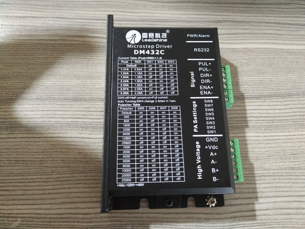 1PC Leadshine DM432C Digital Stepper Motor Drive 40VDC/3.2A – Mega Vending